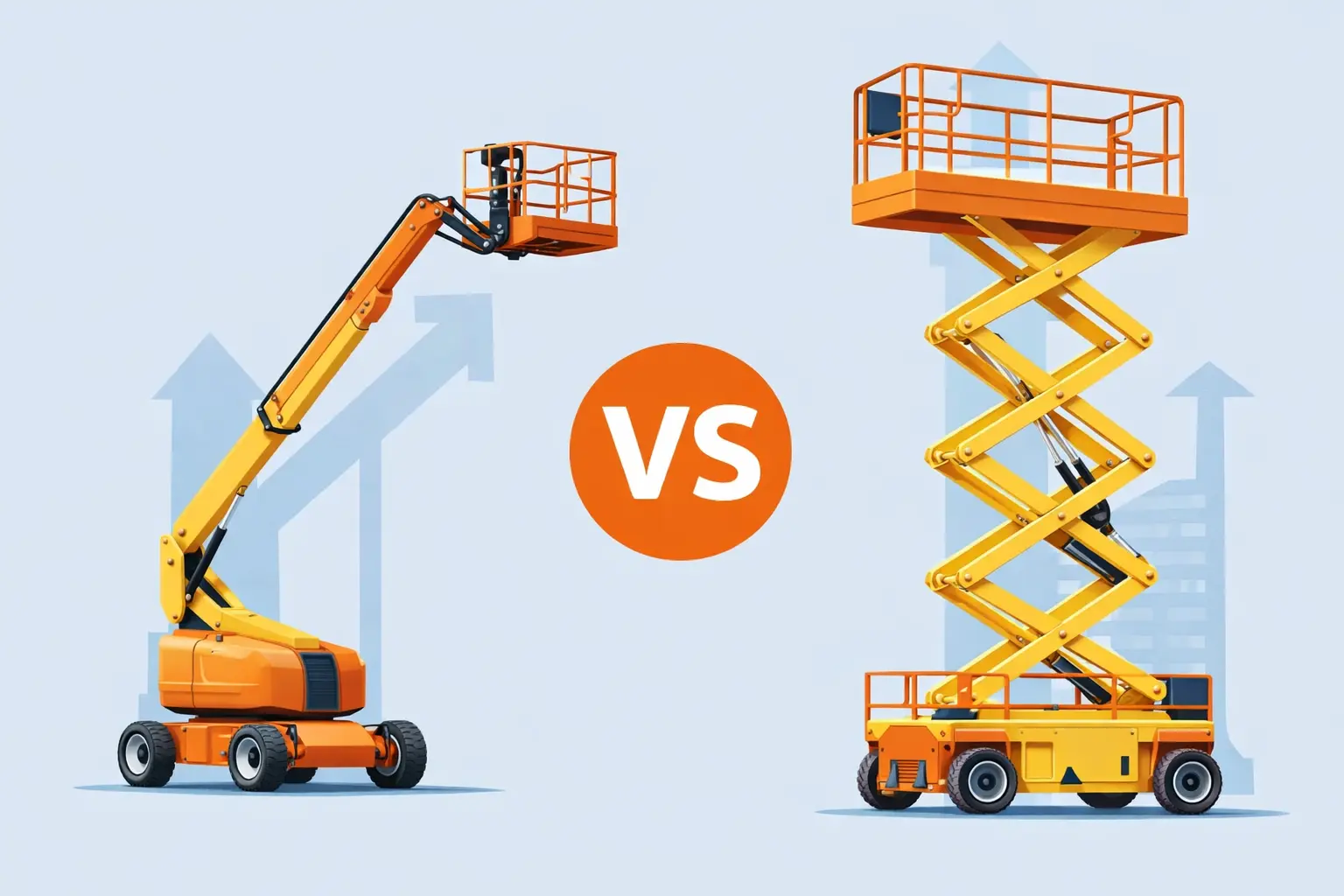 Boom Lift vs Scissor Lift: Key Differences & Uses