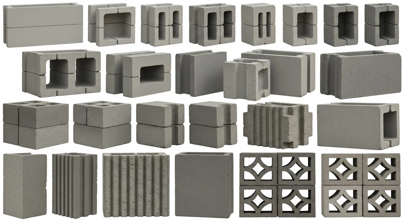 Concrete Block Types: Guide to Uses in Modern Construction